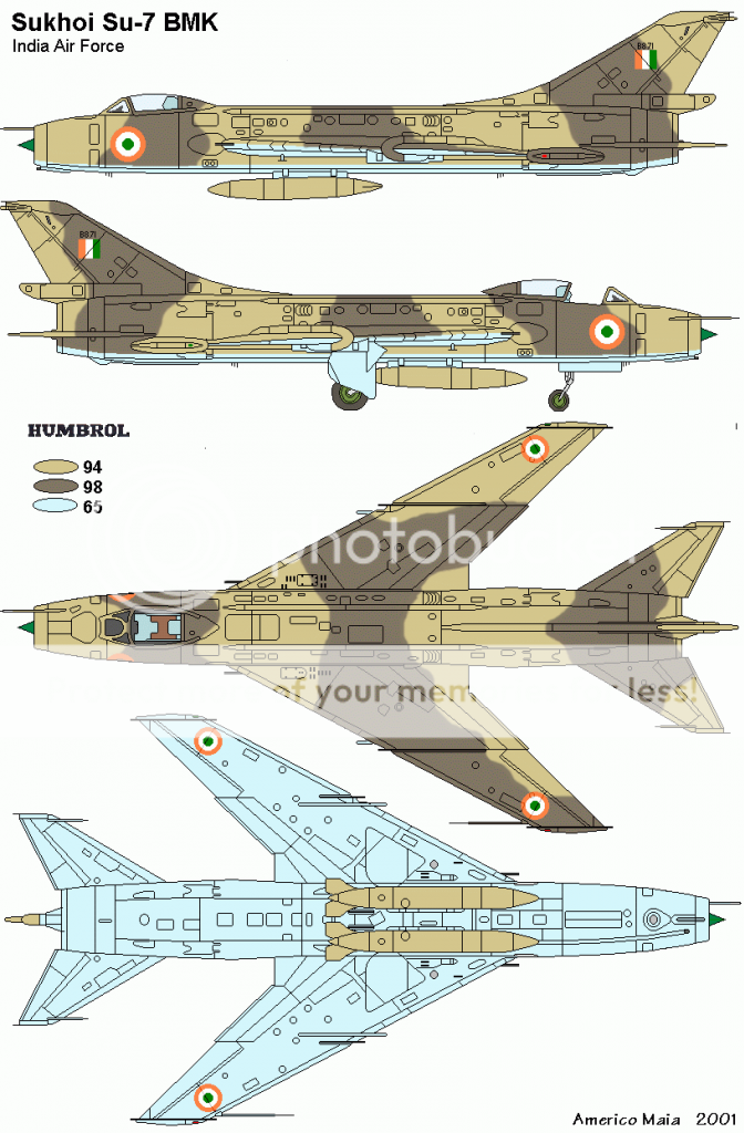 Sukhoi Su-7 1/48 Indian airforce - Ready for Inspection - Aircraft ...